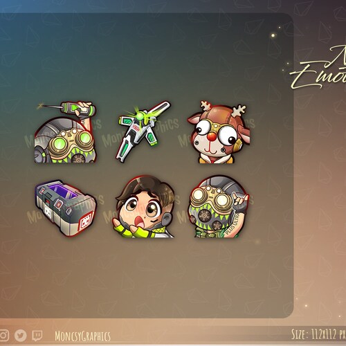 Octane Apex Legends Emotes Octane Apex Legends Chibi Apex - Etsy Canada