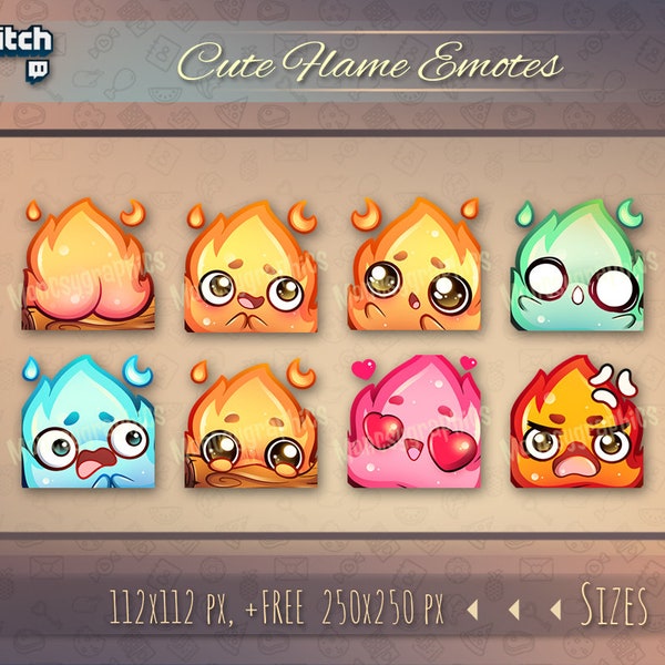 Twitch Emotes Firefighter - Etsy