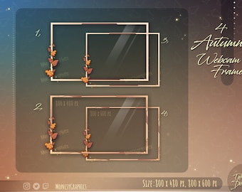 Animated Webcam Overlay / Webcam Frame Valentine's Day Red Neon Frame ...