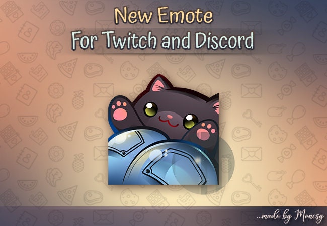 Bongo Cat Twitch Emotes // Cute Chibi Cat Emotes for Streamers / - Etsy