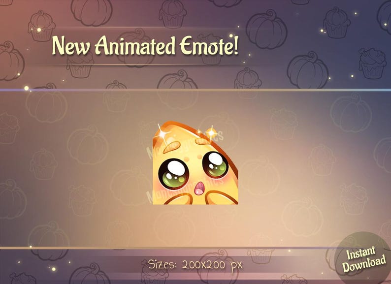 Cute Animated Star Emote / Twitch Animated Emote / Aww Star Emote - Etsy