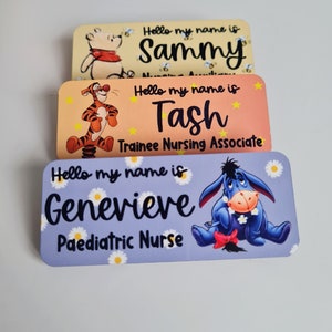 Student Midwife Nhs Name Badge Midwife Name Badge Eeyore Name Badge ...