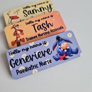 Student Midwife Nhs Name Badge Midwife Name Badge Eeyore Name Badge ...