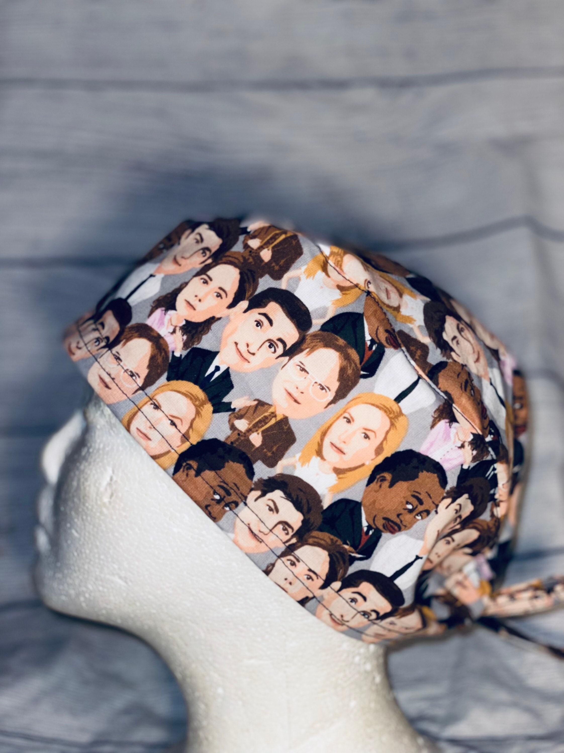 The Office Scrub Cap - Etsy