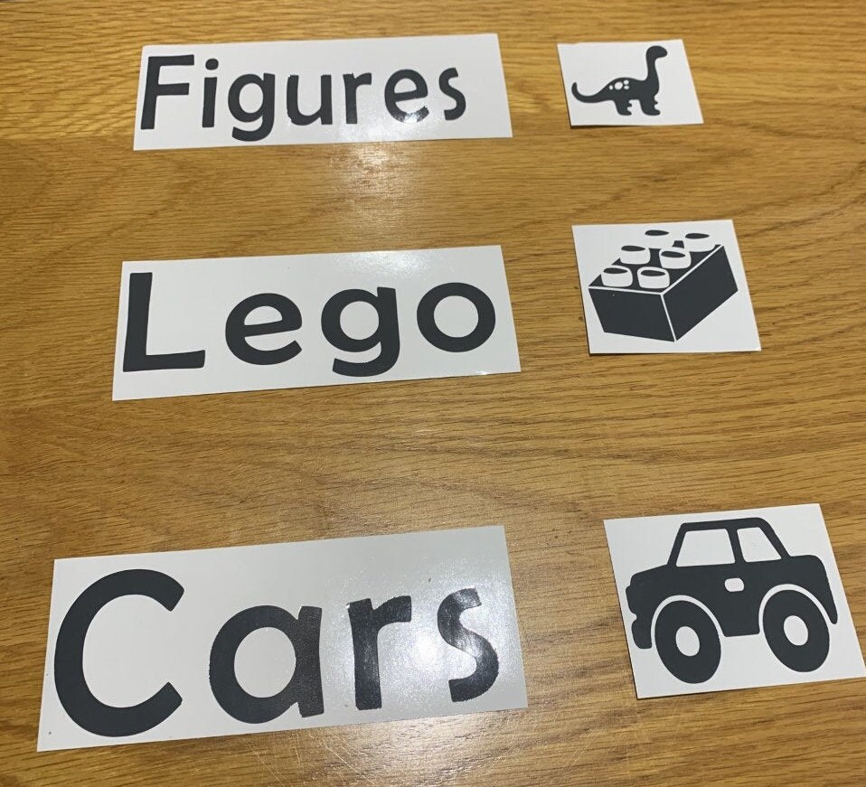 Toy Box Labels - Etsy