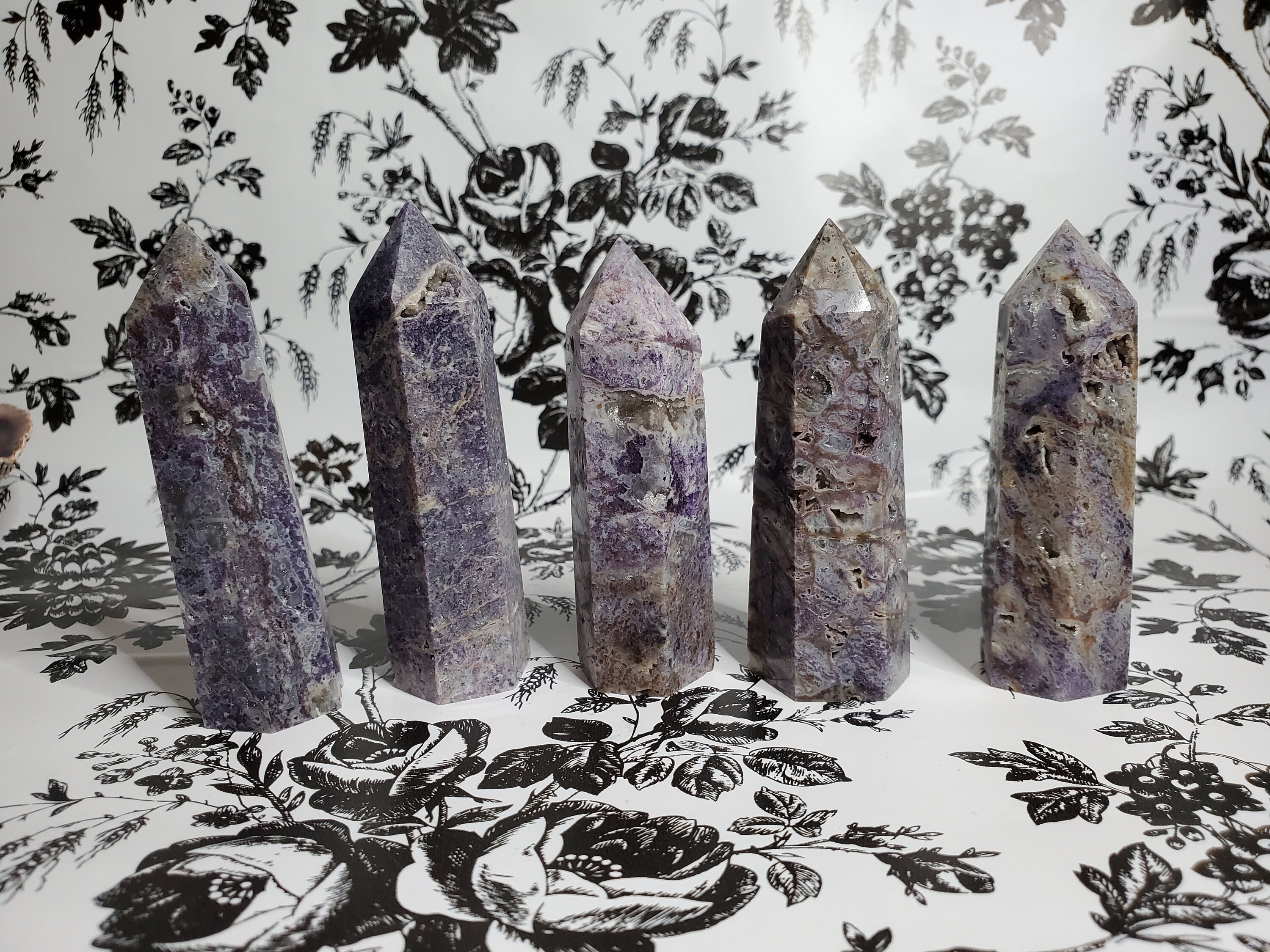 Purple Sphalerite Tower - Etsy