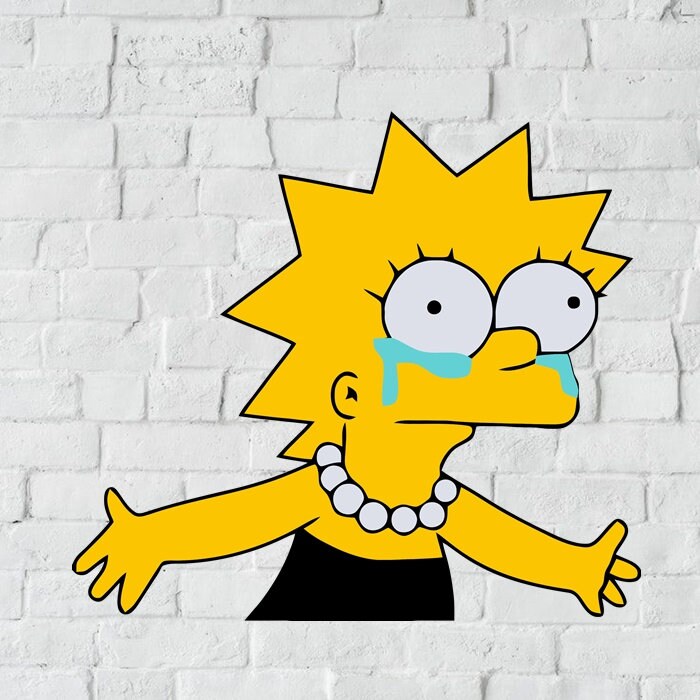 Lisa Svg, Simpsons Svg, T-shirt Svg, Design Svg, Decor Svg, Decorative ...
