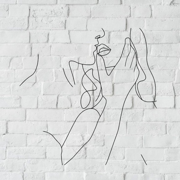 Couple Line Art - Etsy