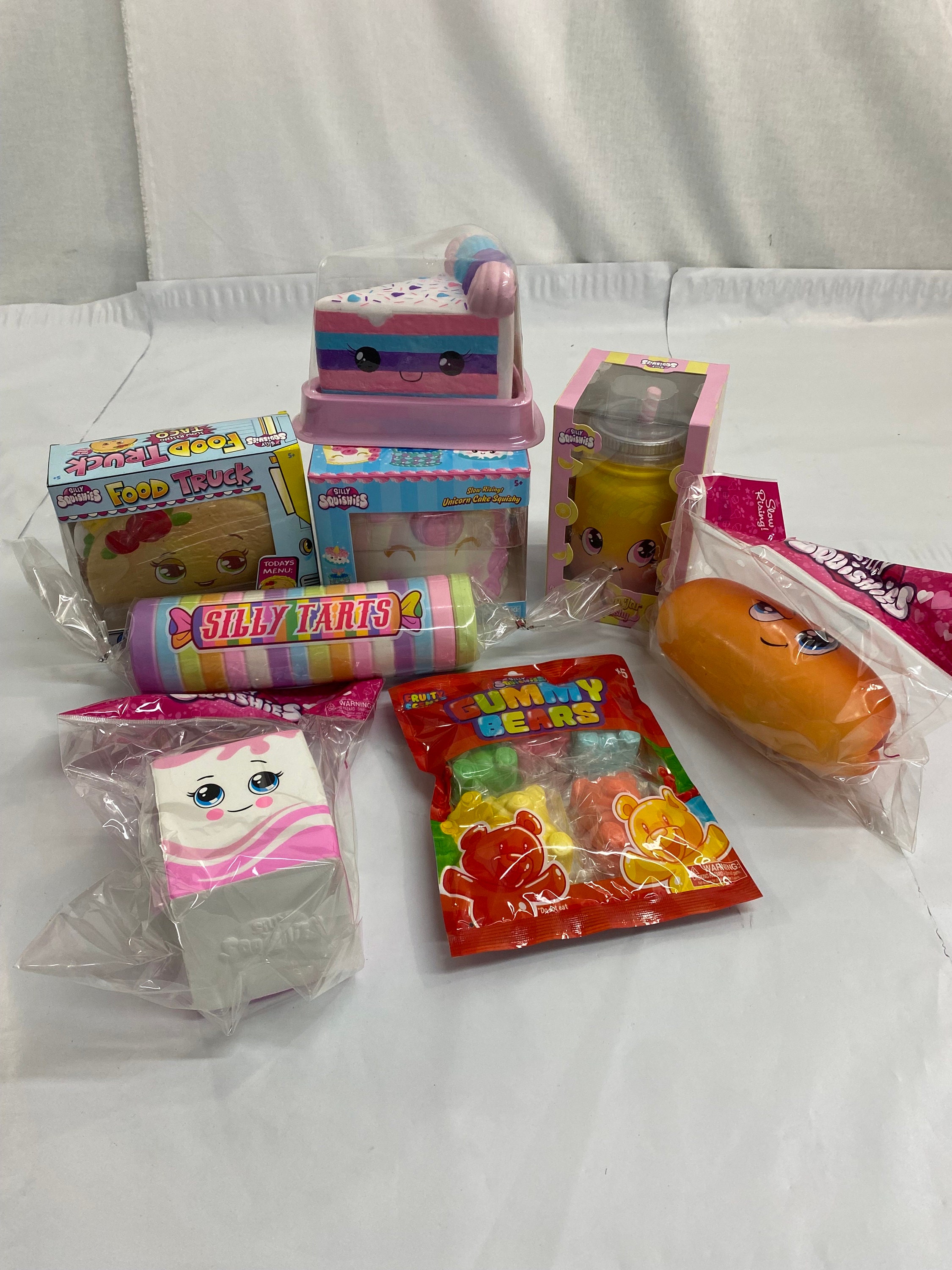 Silly Squishies 8 Pieces Lot Z - Etsy