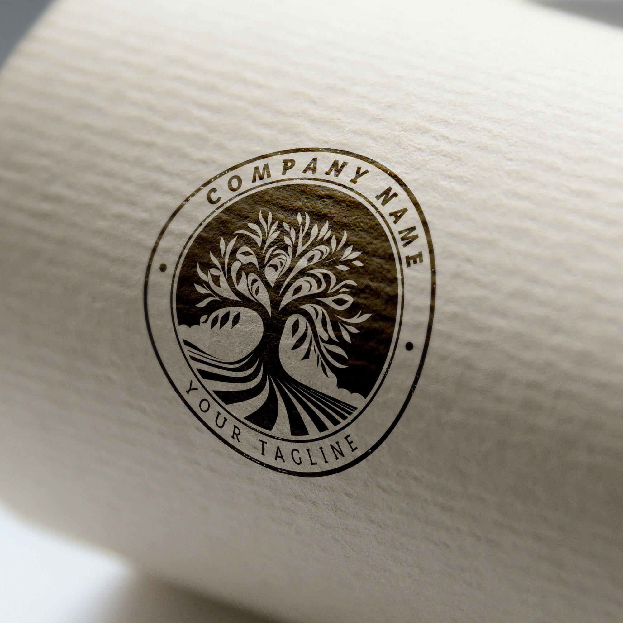 Ready-made Tree Logo Design | SVG, PDF, PNG | Tree Logo Vector | Tree ...