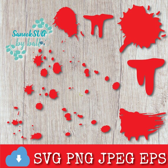 Blood Stains are Red SVG Blood svg Blood drip svg Bloody | Etsy