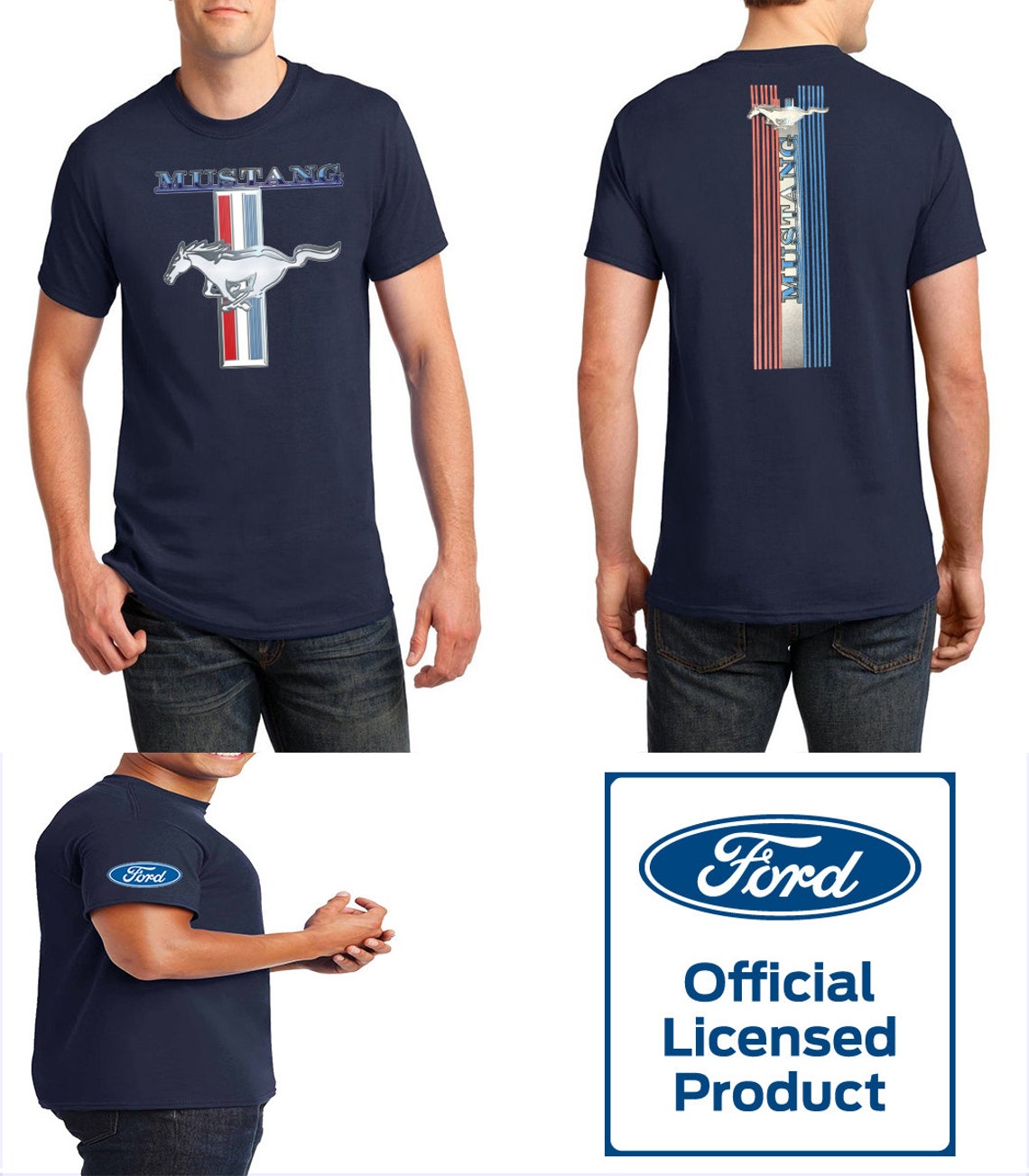 Ford Mustang T-Shirt Mustang Official Licensed Product | Etsy
