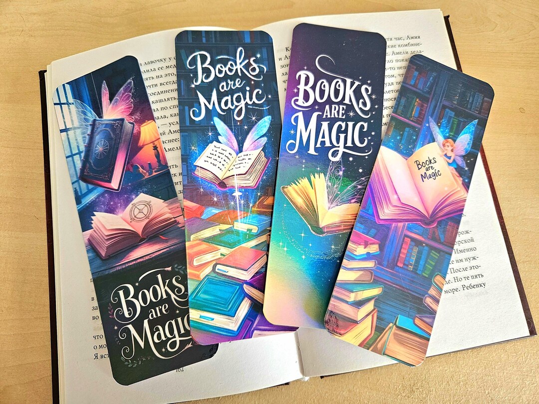 4 Pcs, Bookmarks Library, Vintage Book Accessories, Reading Accessories ...