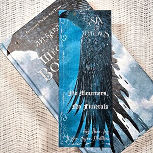 Bookmark Lee Bardugo, Six of Crows, Book Accessories, Reading ...