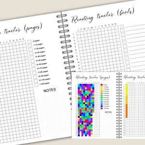 Book Journal, Reading Journal, Reading Planner, Booktok, Reading ...