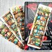 4 Bookmarks Library, Vintage Book Accessories, Reading Accessories ...