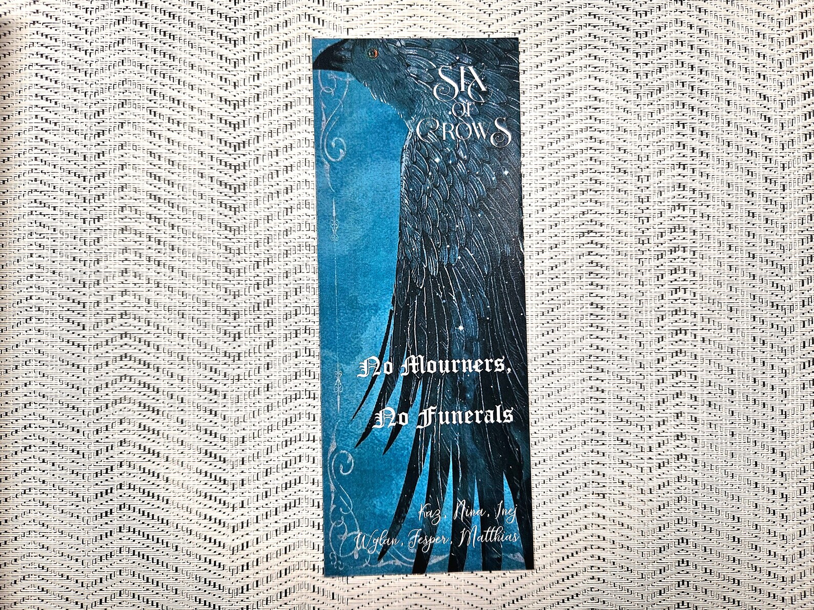 Bookmark Lee Bardugo, Six of Crows, Book Accessories, Reading ...