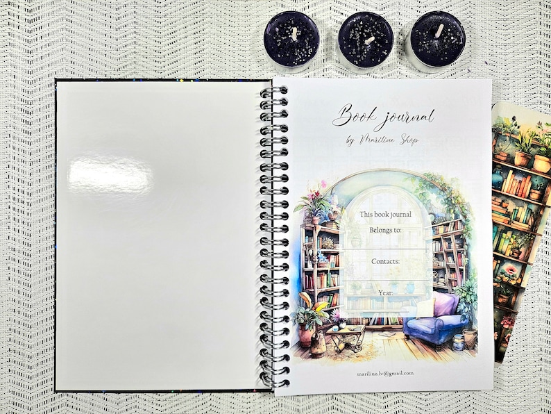 Book Journal, Reading Journal, Reading Planner, Booktok, Reading ...