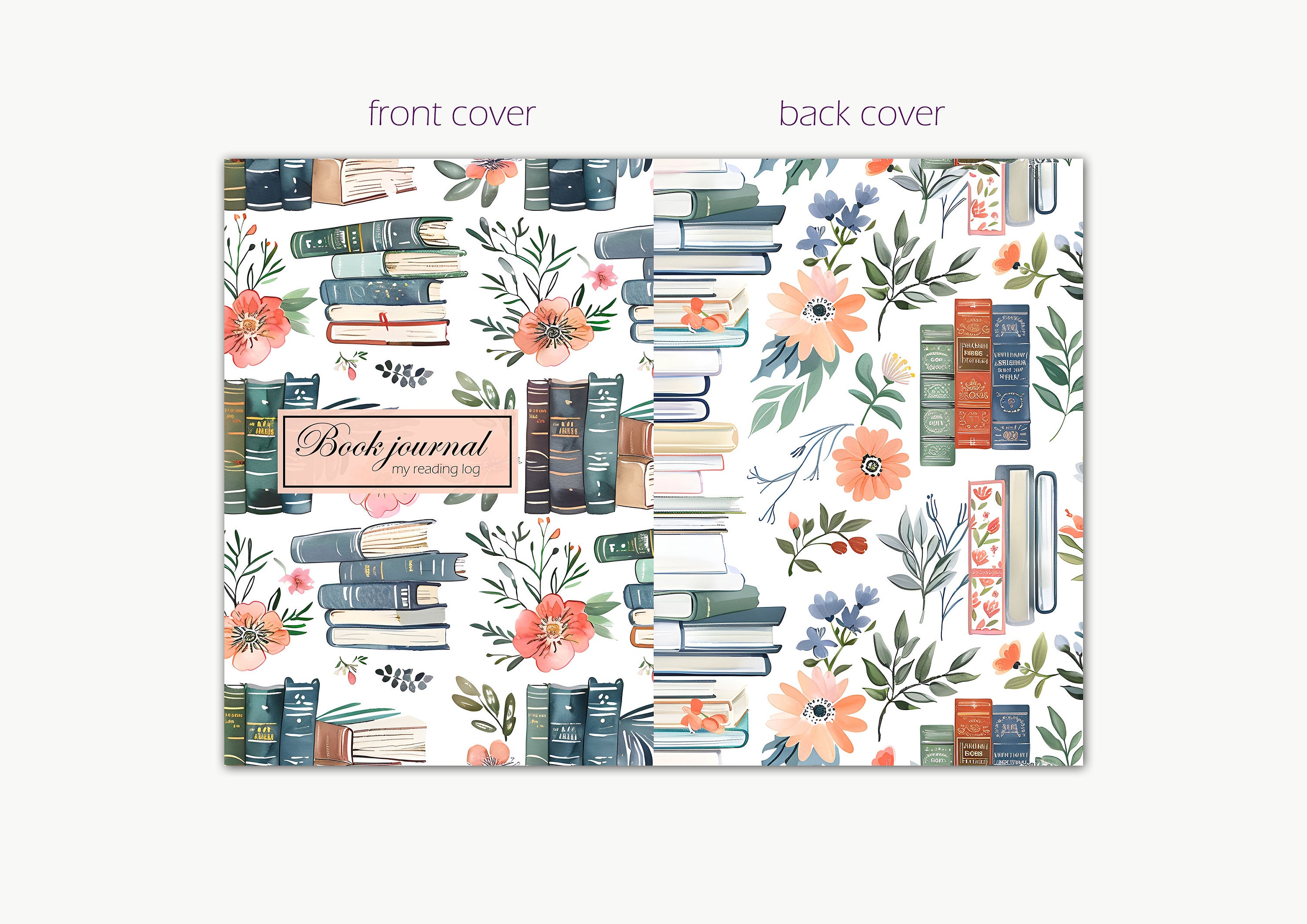 Book Journal, Reading Journal, Reading Planner, Booktok, Reading ...