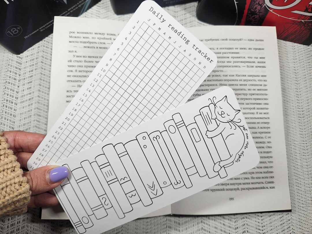 Bookmarks, 1pcs, Library, Book Tracker, Book Journal, Reading Tracker ...