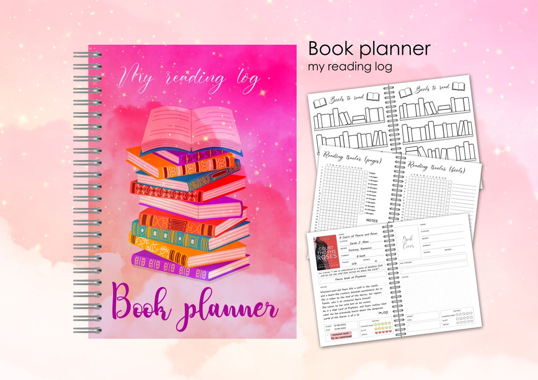 Book Journal, Reading Journal, Reading Planner, Booktok, Reading ...