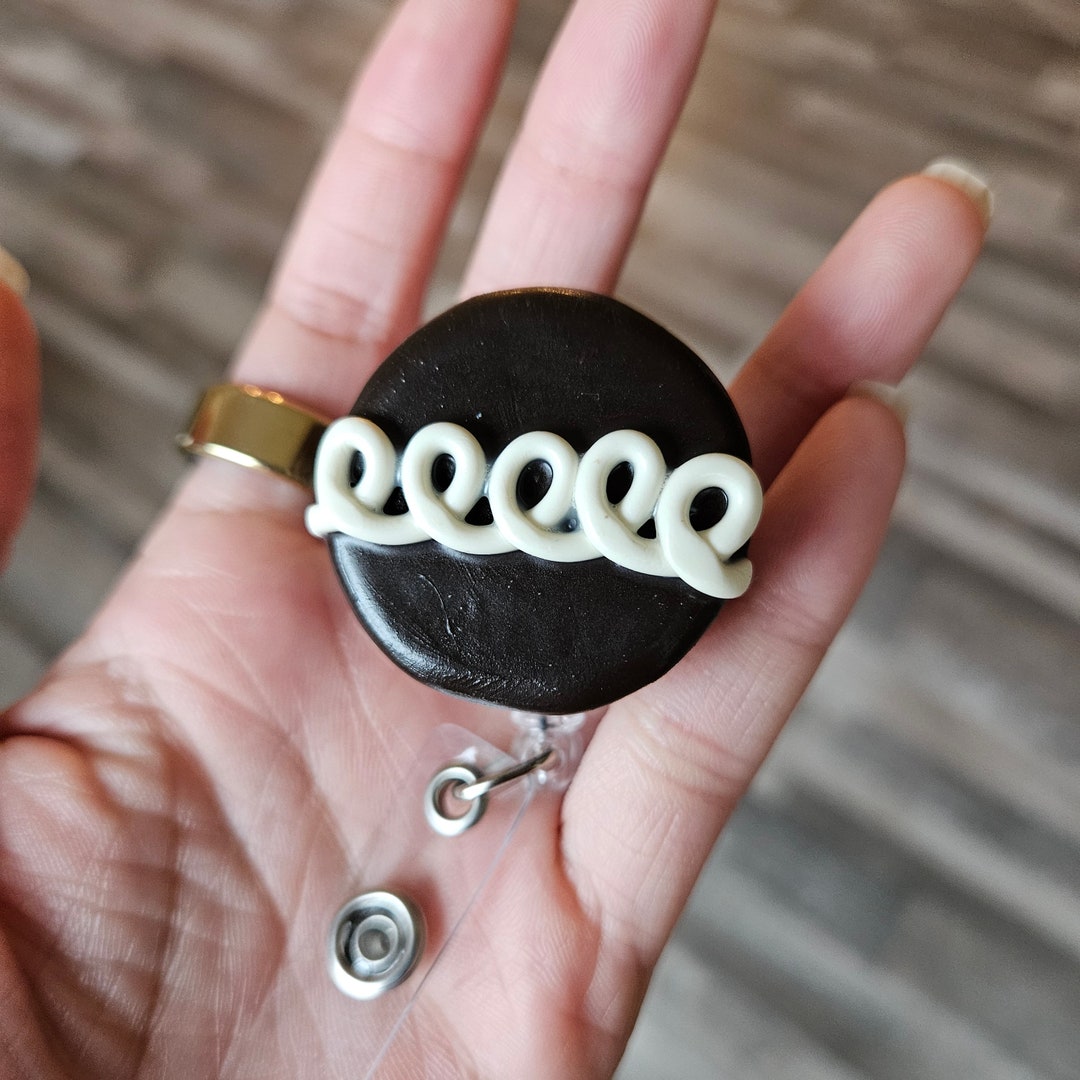Hostess Cupcake Badge Clip | Fun & Functional Office Accessory - Etsy
