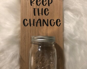 Keep the Change | Etsy