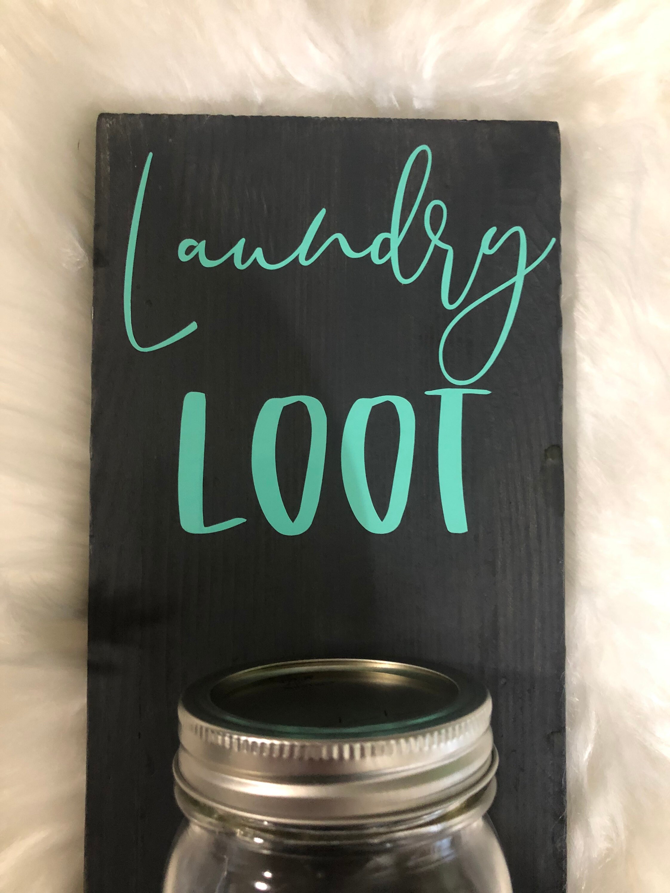 Laundry Loot Laundry Room Sign - Etsy