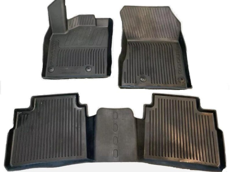 NEW OEM 2023-2025 Nissan Rogue 4 Pc Molded All Weather Rubber Floor ...
