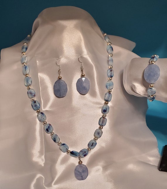 Blue Dyed Quartz - Etsy