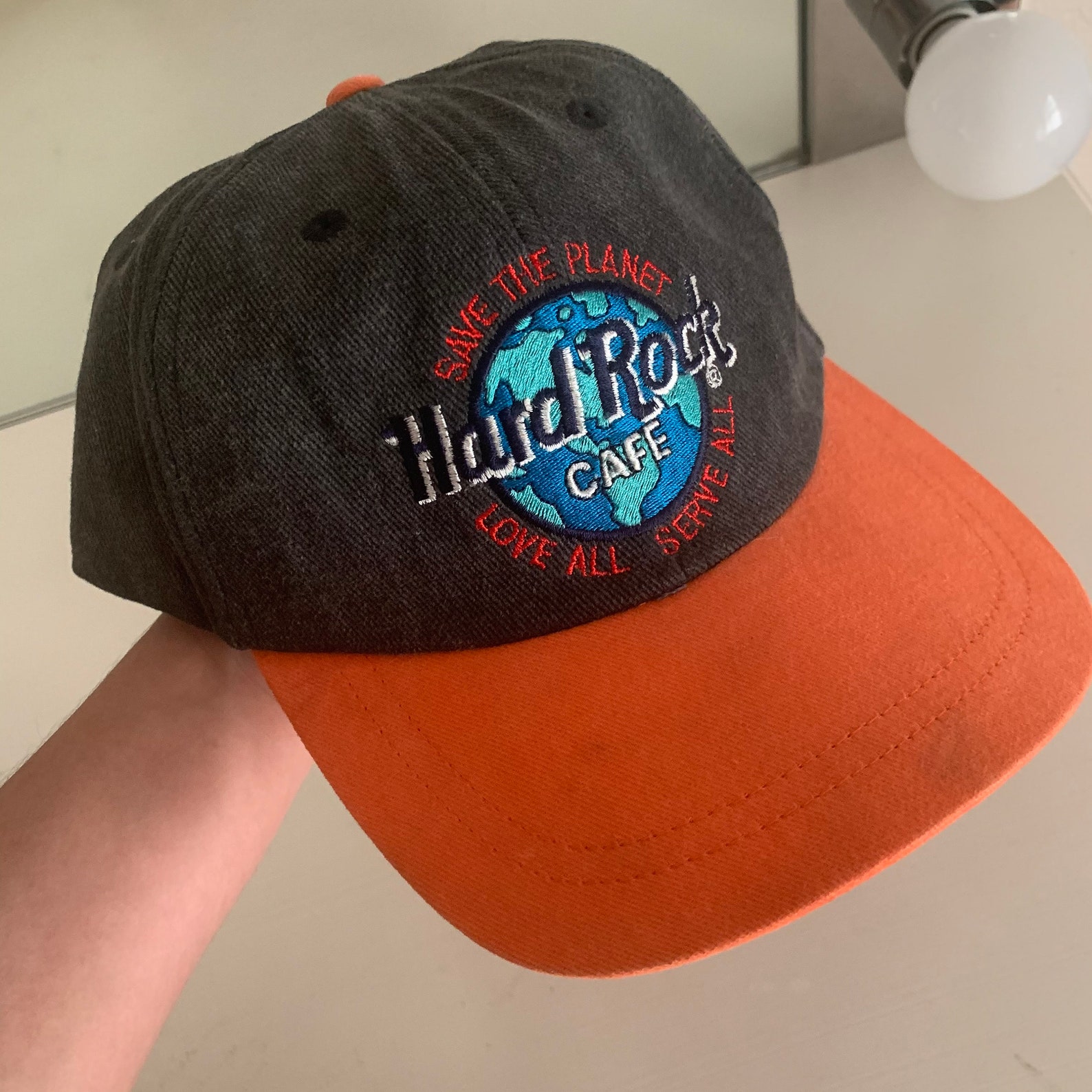 90's Retro Vintage Hard Rock Cafe Hat Collection | Etsy