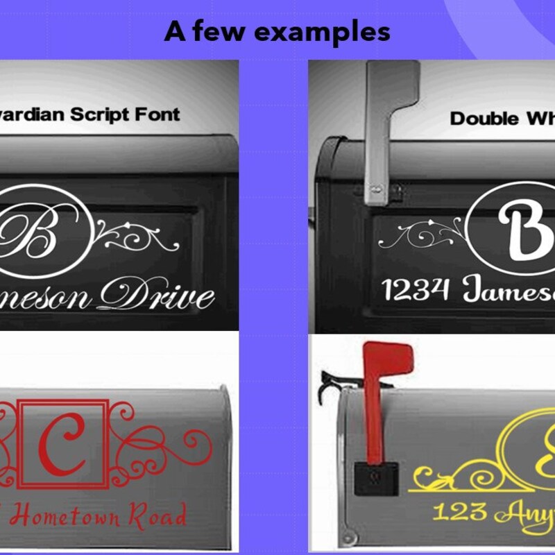 Pretty Mailboxes - Etsy