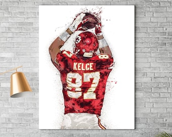 Travis Kelce Art | Etsy