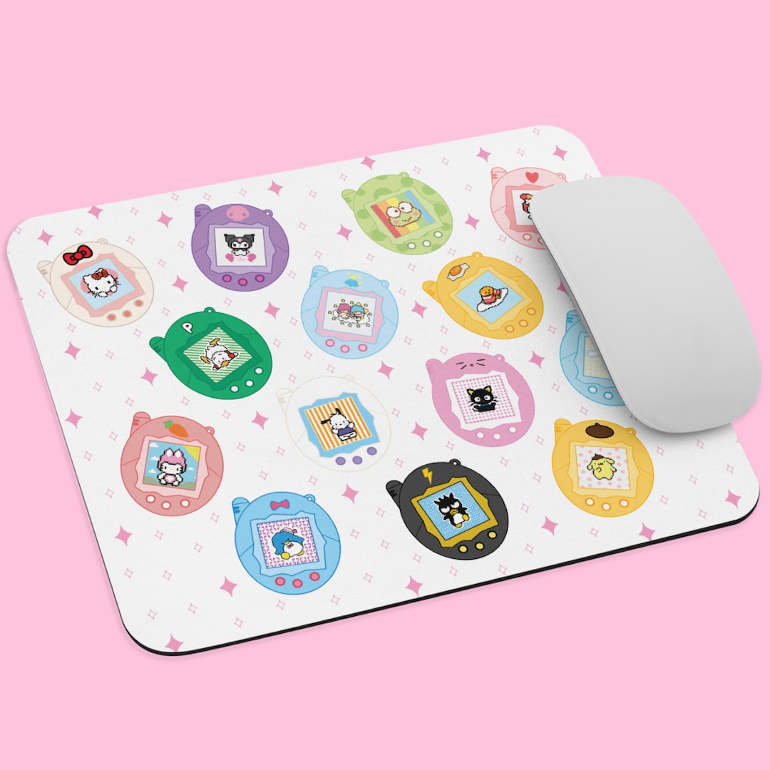 Sanogotchi Mouse Pad | Y2K Themed Gamer Pad| Kawaii Mouse Pad | Gaming ...