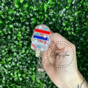 Cute Popsicle Badge Reel-summer Themed ID Holder-nurse ID Keycard ...