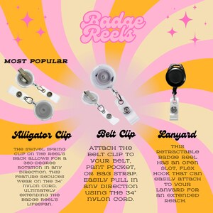 Cute Popsicle Badge Reel-summer Themed ID Holder-nurse ID Keycard ...