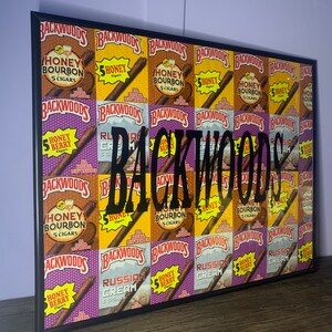 BACKWOODS Vinyl Poster, 16x20 Horizontal Backwoods Sign - Etsy
