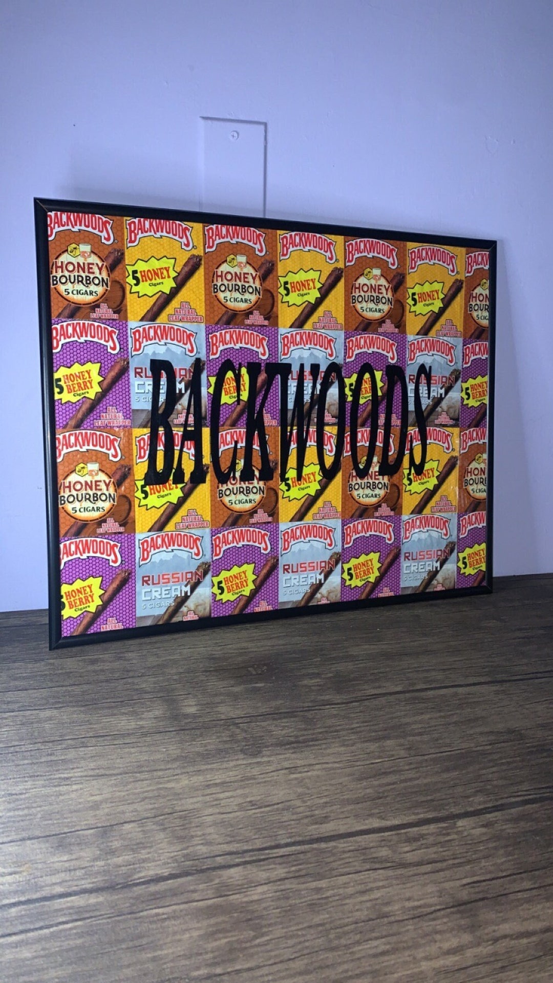 BACKWOODS Vinyl Poster, 16x20 Horizontal Backwoods Sign - Etsy