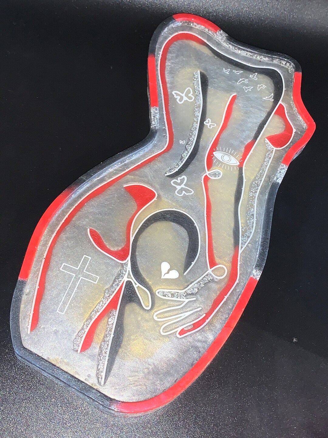 Tattoo Female Figure Tray - Etsy