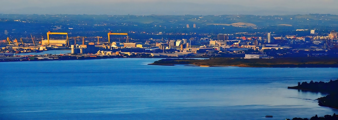 Belfast Panorama Sunrise Photograph Print - Etsy UK