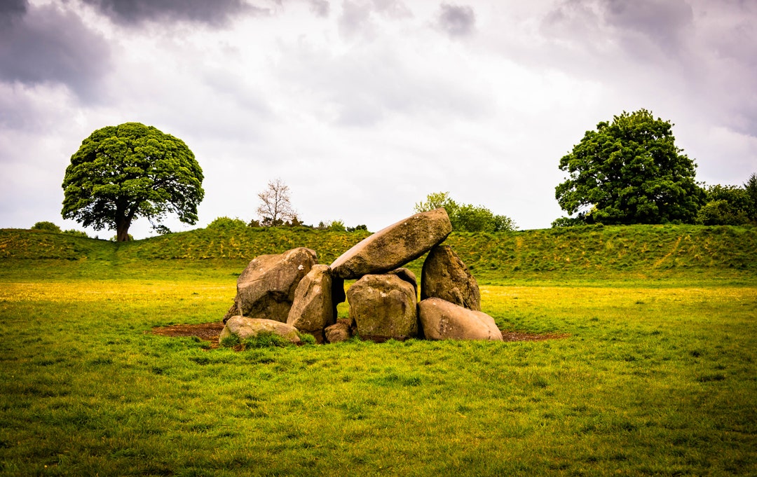 Photo Print of the Giant's Ring Belfast, Neolithic Megalith, Standing ...