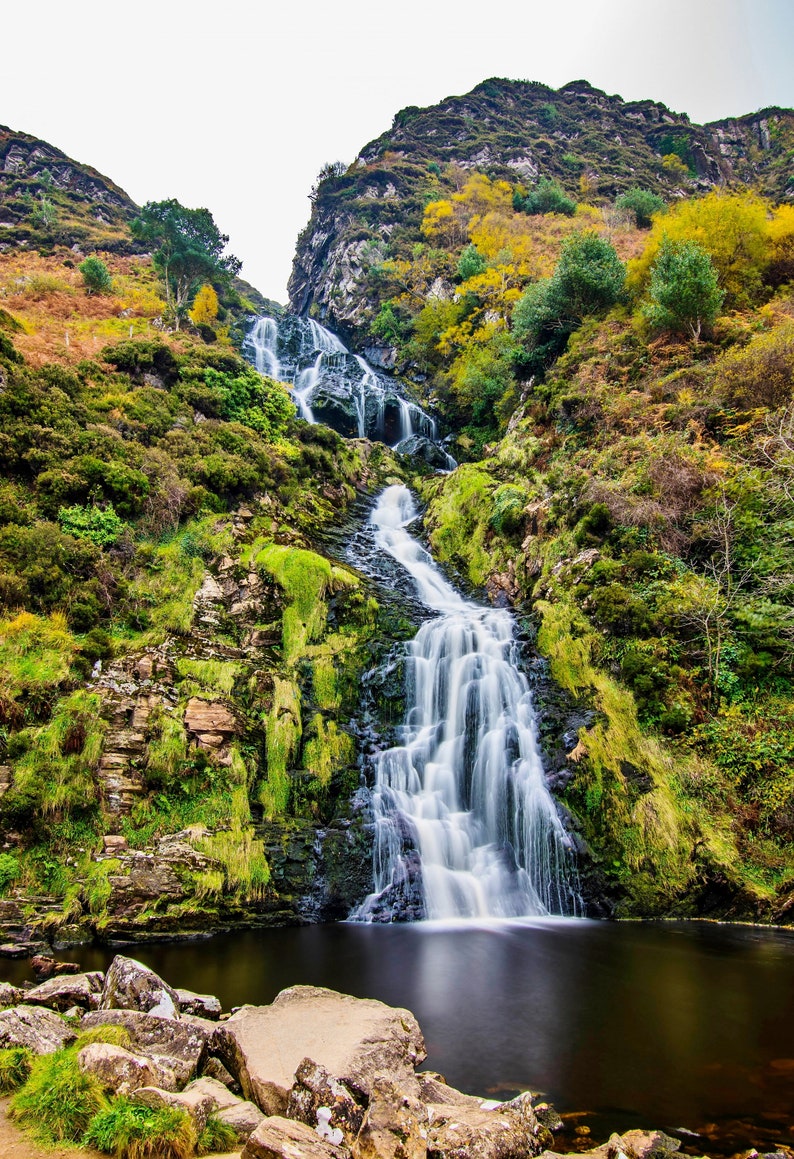Assaranca Waterfall Ardara Donegal Ireland, Scenic Waterfall, Donegal ...