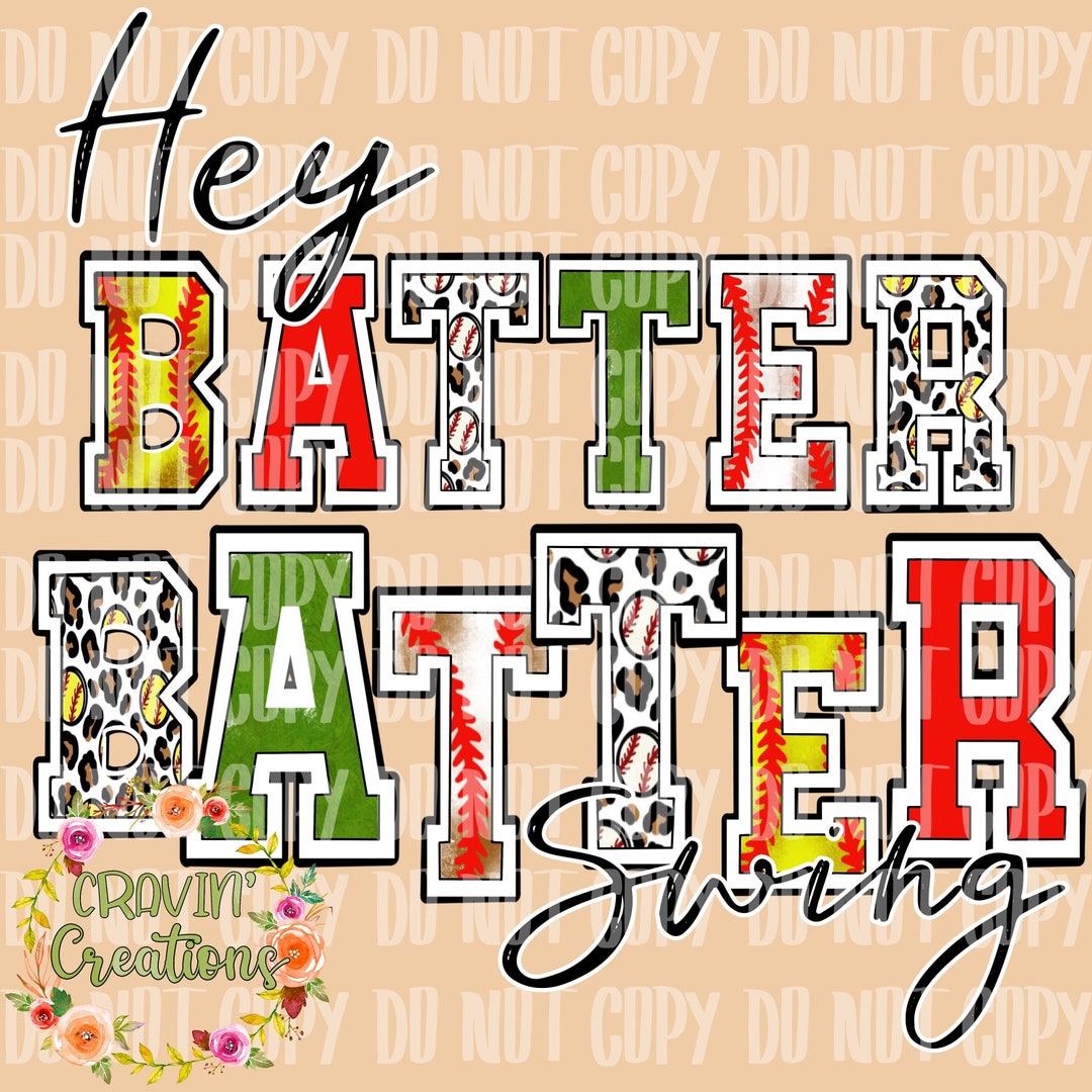 Batter Swing PNG - Etsy