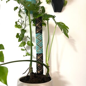 3D Printed Stackable Moss Pole for Flower Pots | Etsy
