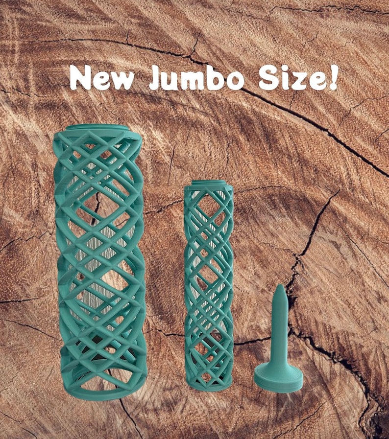3D Printed Stackable Moss Pole for Flower Pots | Etsy
