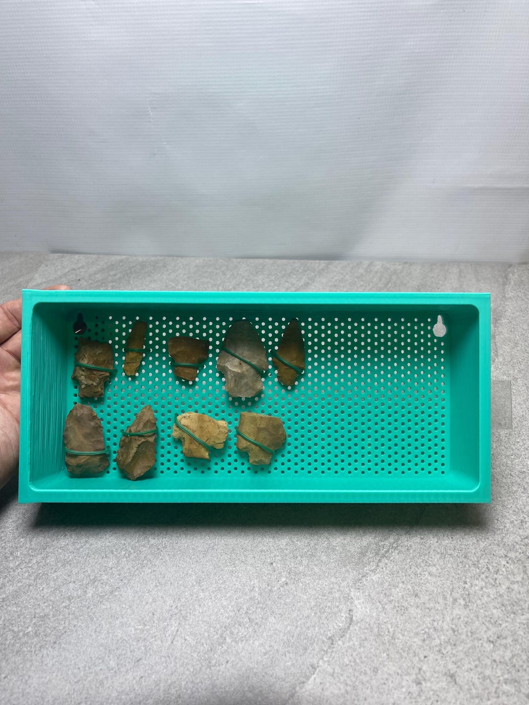 Arrowhead Artifact Display Case, Showcase for Collectibles - Etsy