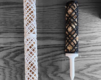 Stackable 3D Printed Moss Pole | Etsy