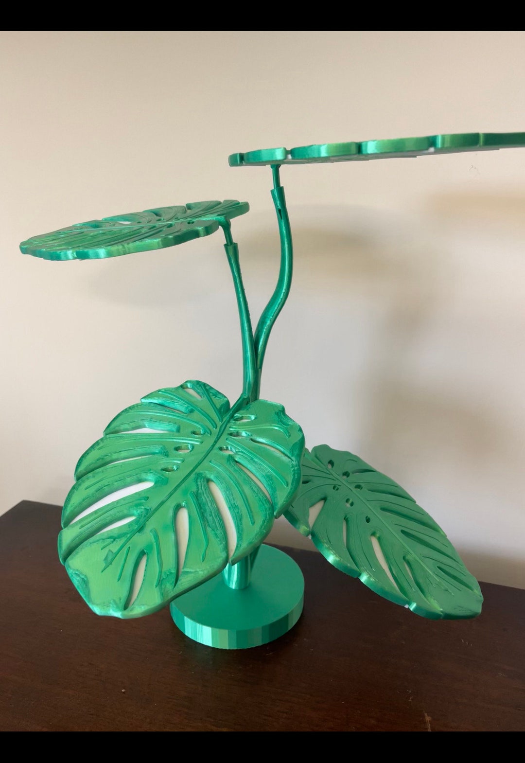 Monstera Leaf Coaster Set of 4 Table Centerpiece - Etsy