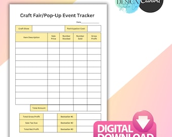 Pop-up Shop, Craft Show, and Market Checklist Pop-up Shop Checklist ...