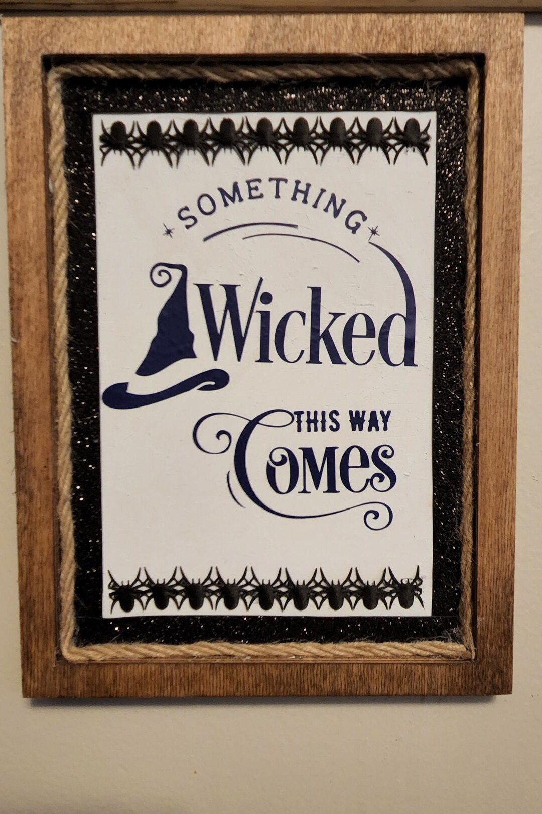 Something Wicked This Way Comes Sign/ Halloween 8x10 - Etsy